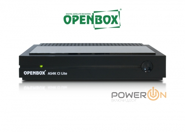 Купить спутниковый ресивер Openbox AS4K CI Lite > PowerON
